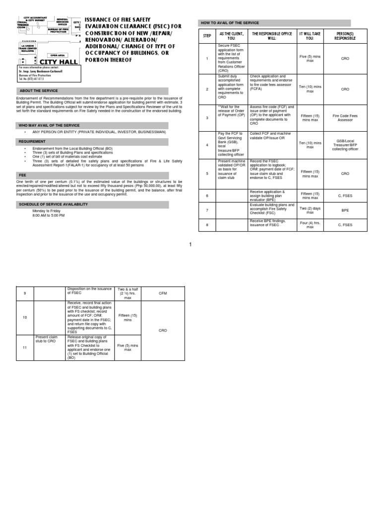 FSEC | PDF | Fire Safety | Business