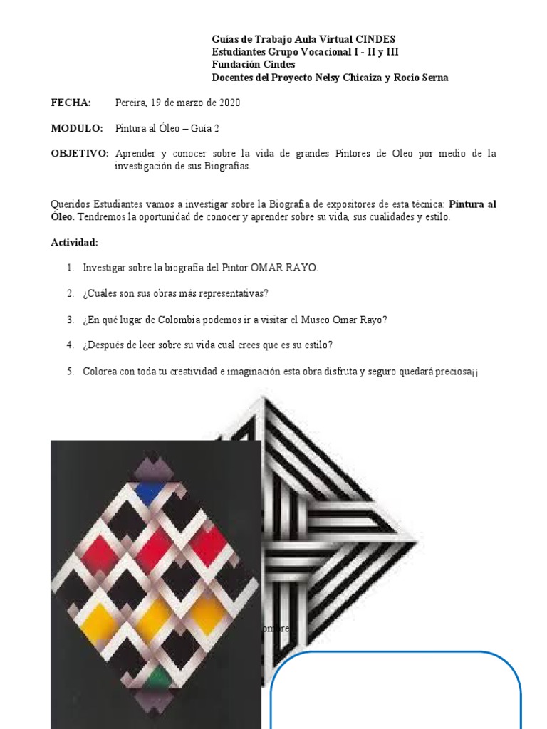 Guia 3 Pintura | PDF