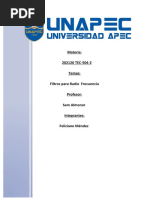 Filtro RLC Pasa Banda Especificaciones y Ecuaciones de Diseño | PDF ...