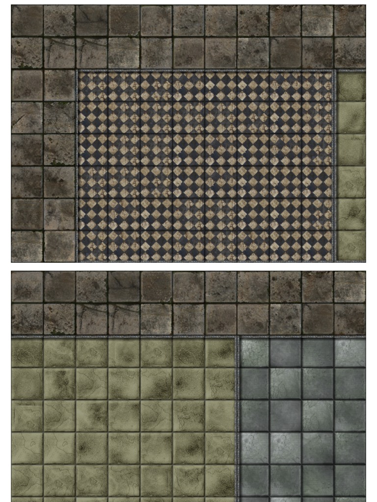 2X Sixe Heroquest Map | PDF