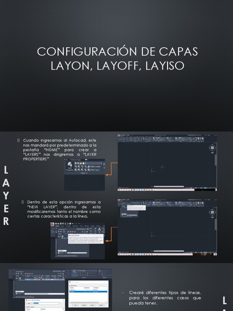 Configuracion Layer, Layoff-Layon y Layiso | PDF