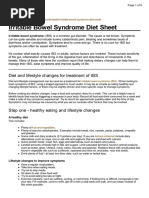 Modified Fibre Diet For The Prevention of Bowel Obstruction: My ...