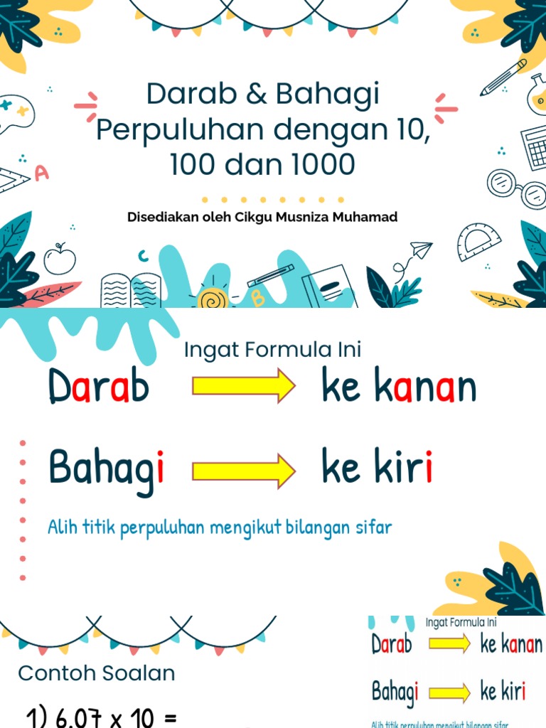 Latihan Darab & Bahagi Perpuluhan | PDF | Metode & Bahan Ajar