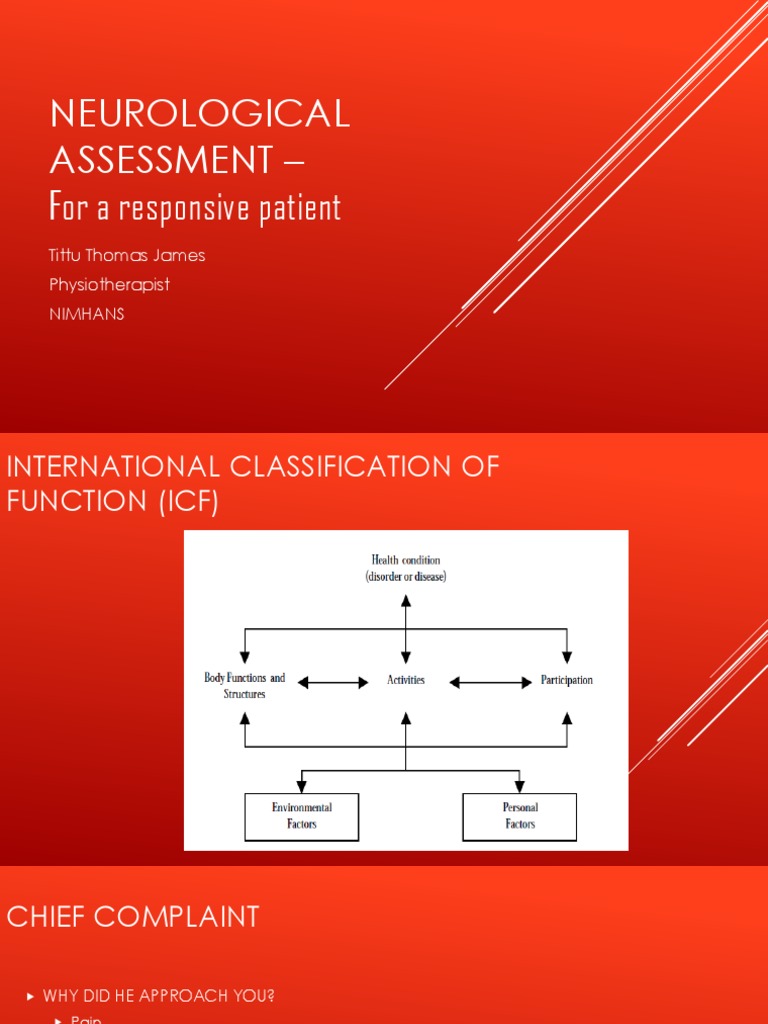 Neurological Assessment Guide for Physiotherapists | PDF | Anatomical ...