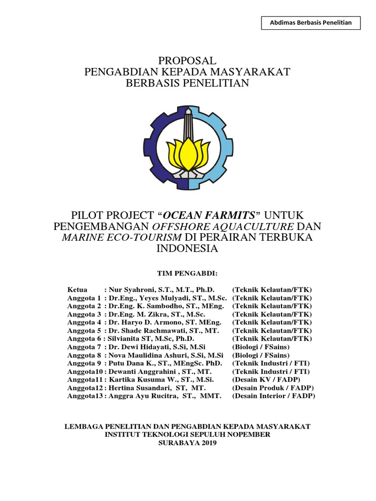 Proposal Daftar 6413 ABI 20190918083826 | PDF