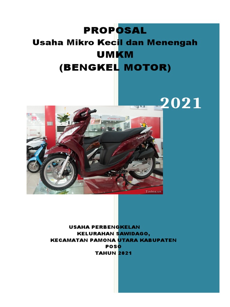 Proposal UMKM Bengkel Motor | PDF