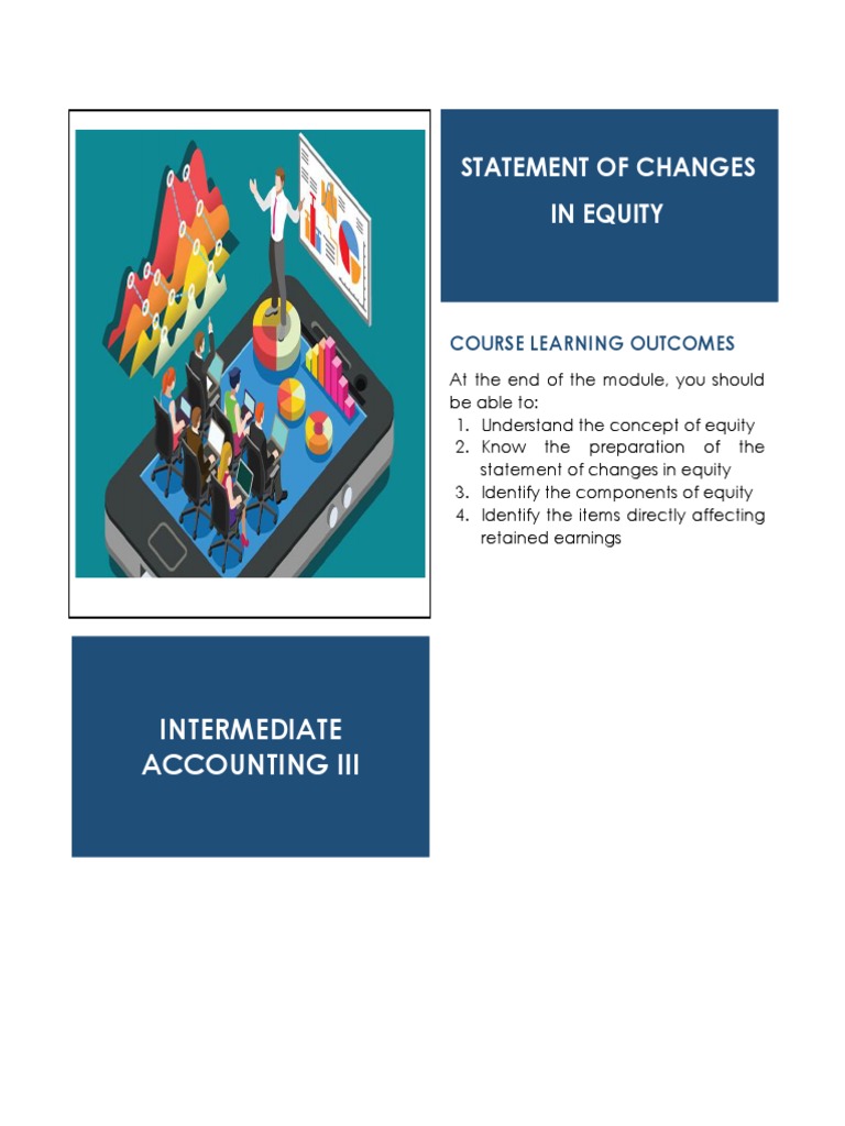 Statement Change of Equity | PDF | Retained Earnings | Equity (Finance)