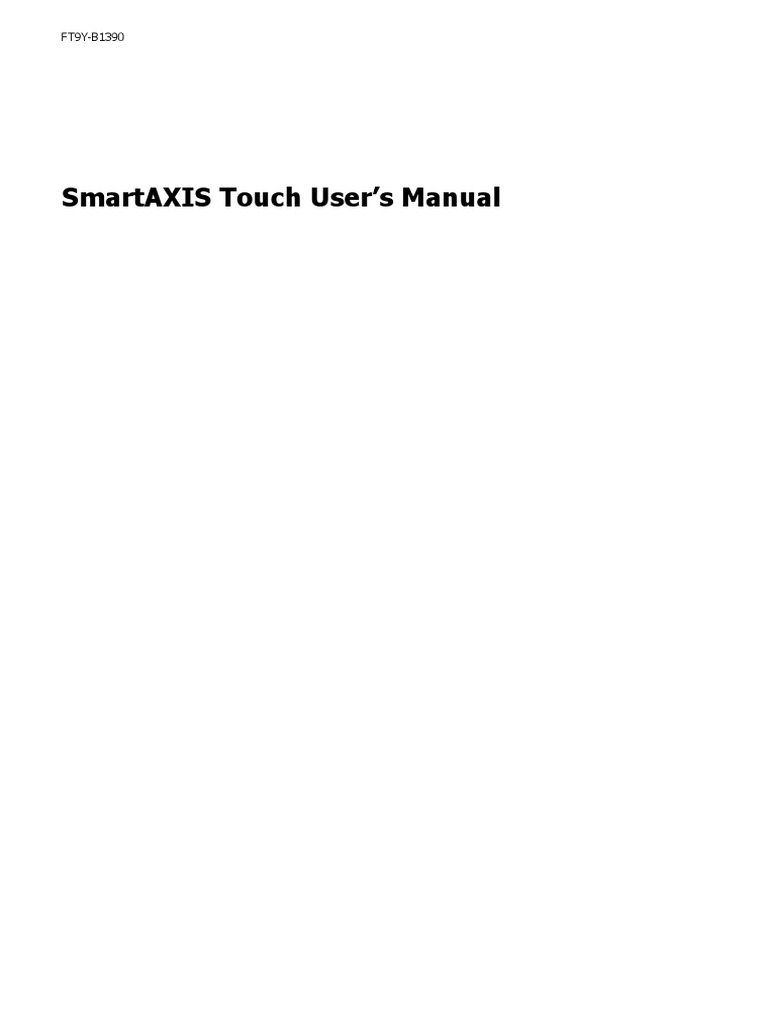FT1A Touch | PDF | Programmable Logic Controller | Power Supply