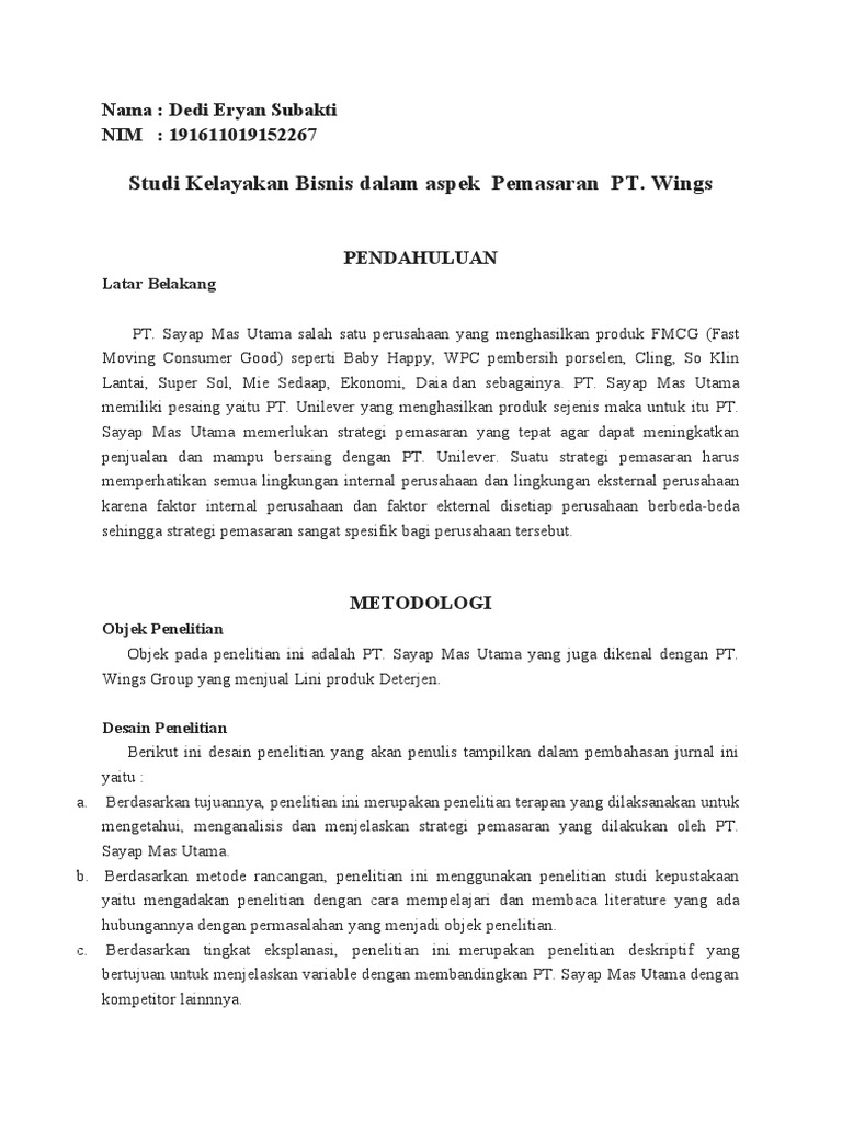 Finish Project SKB PT Wings | PDF