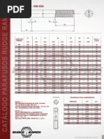 Tabela de Flanges | PDF | Metais | Materiais de construção