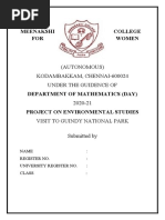 Tree Plantation Project | PDF