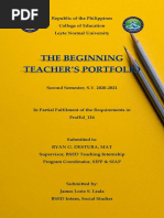 Acknowledgement and Dedication in Portfolio | PDF | Self-Improvement ...