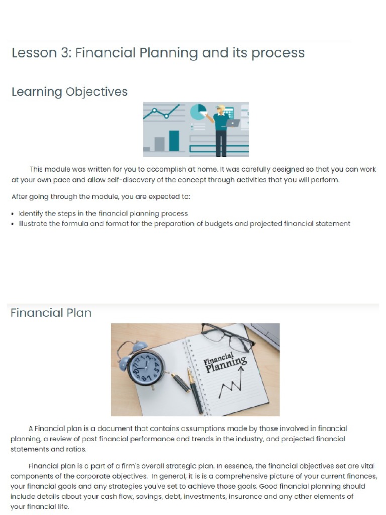 Business Finance Lesson 3A (SHS) | PDF