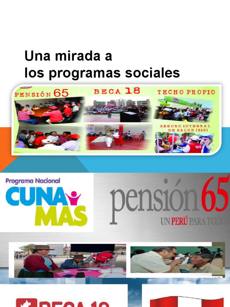 Tema 10 Programas Sociales | PDF | Economias | Economía (general)