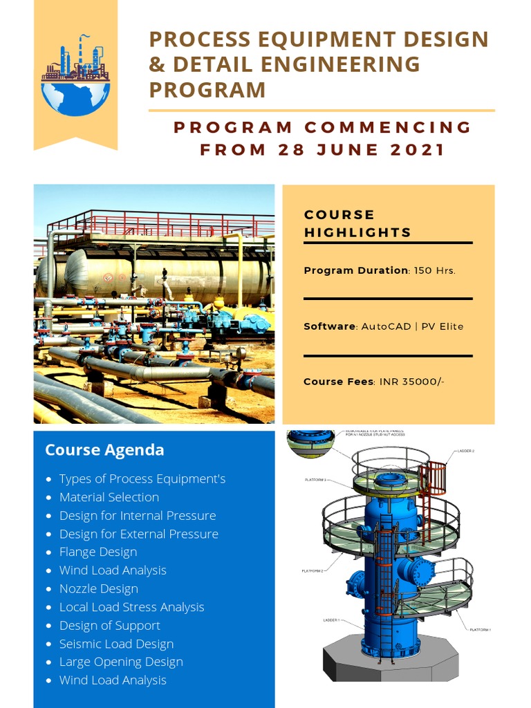 Process Equipment Design Course Overview | PDF | Design | Engineering