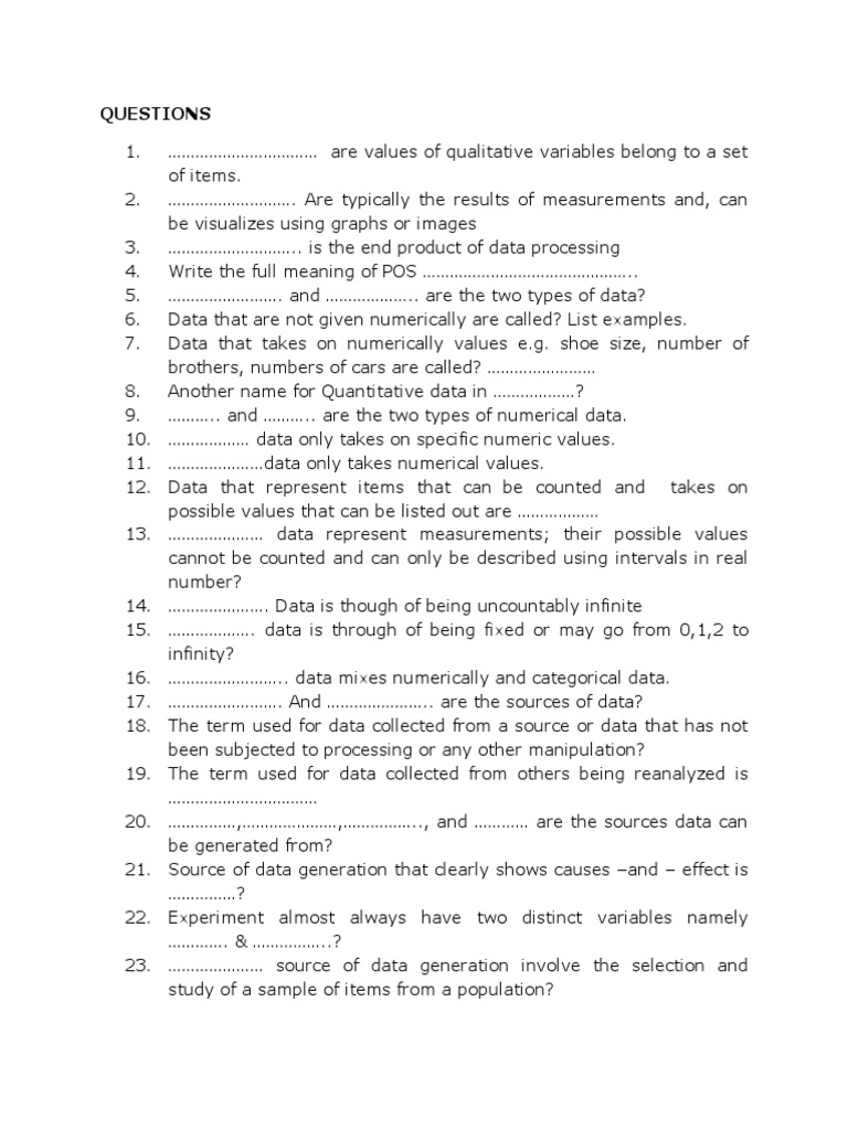 Research Q & A | PDF | Data | Survey Methodology