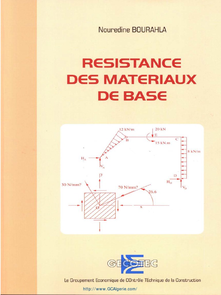 Résistance Des Matériaux de Base | PDF | Résistance des matériaux | Obliger