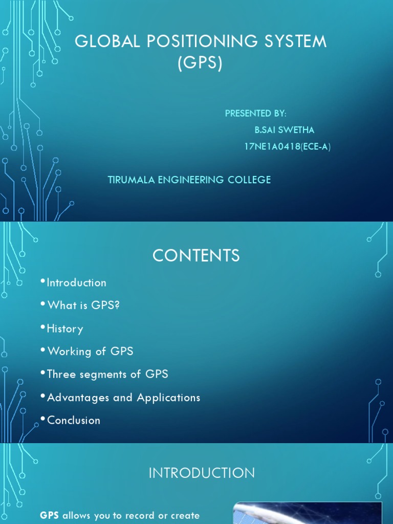 Global Positioning System | PDF | Global Positioning System | Navigation