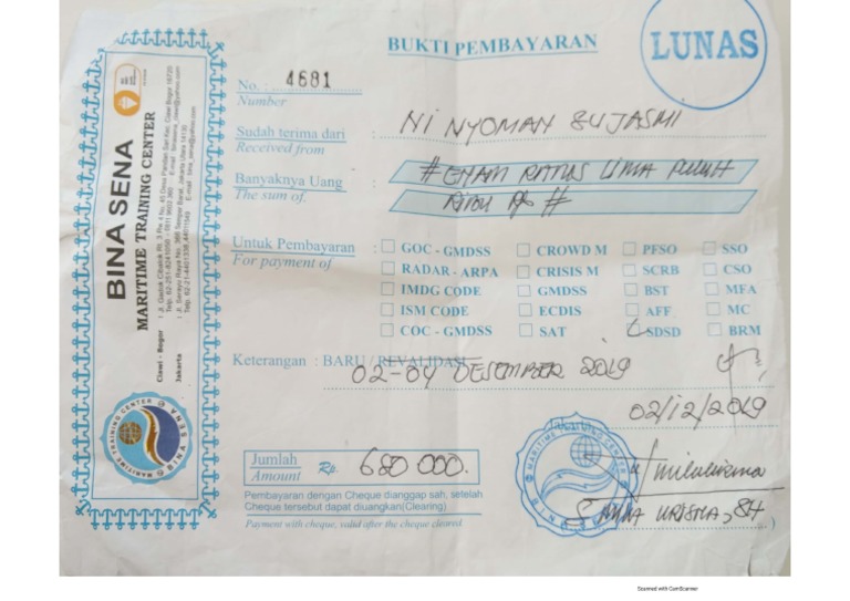 Biaya Pembuatan SDSD | PDF