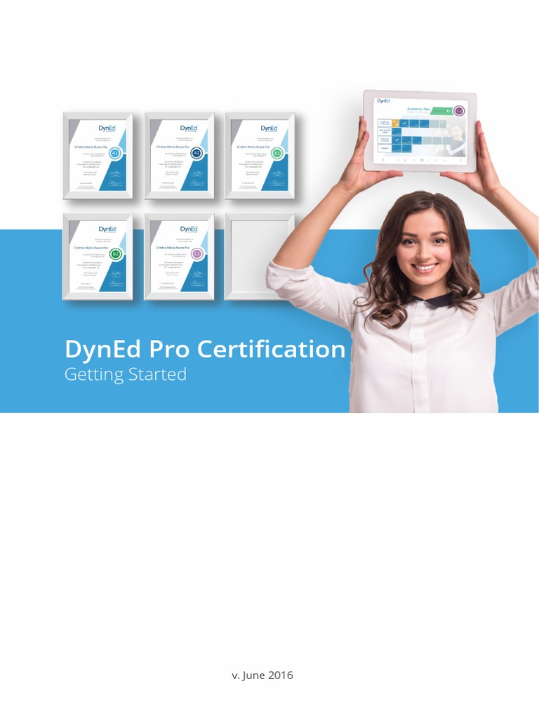 DynEd Pro Certification Getting Started | PDF | Computing And Information Technology | Software