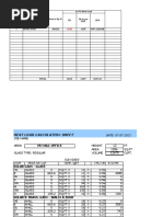 E20 Heat Load Calculation Sheet | PDF | Ventilation (Architecture ...