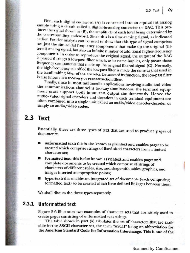 Multimedia Unit I Notes | PDF