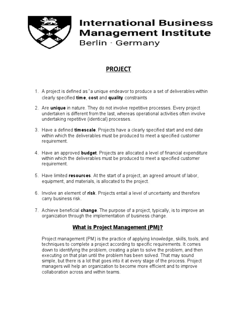 Basics of Project Management | PDF | Agile Software Development | Scrum ...