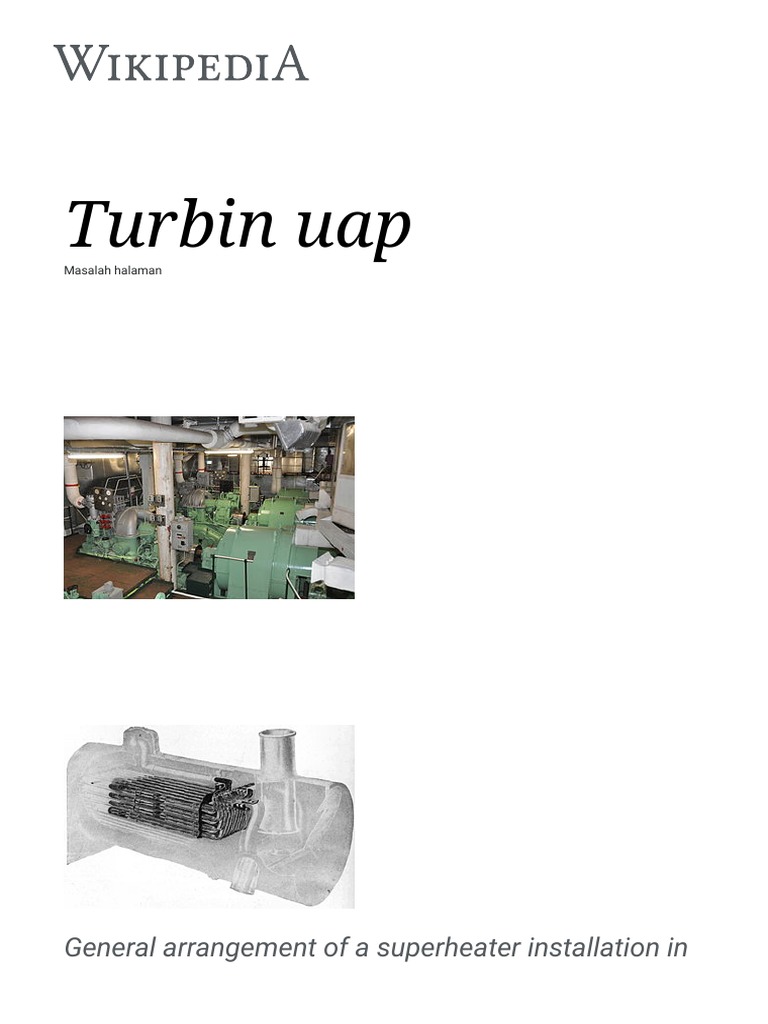 Turbin Uap | PDF