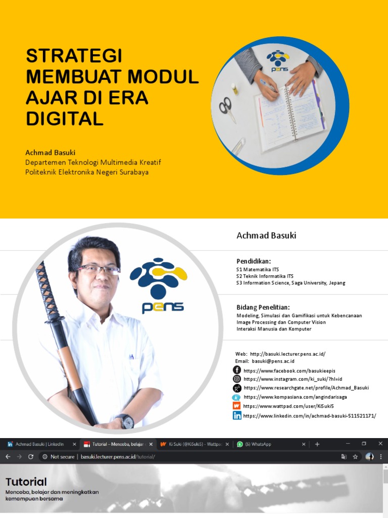Strategi Membuat Modul Era Digital | PDF