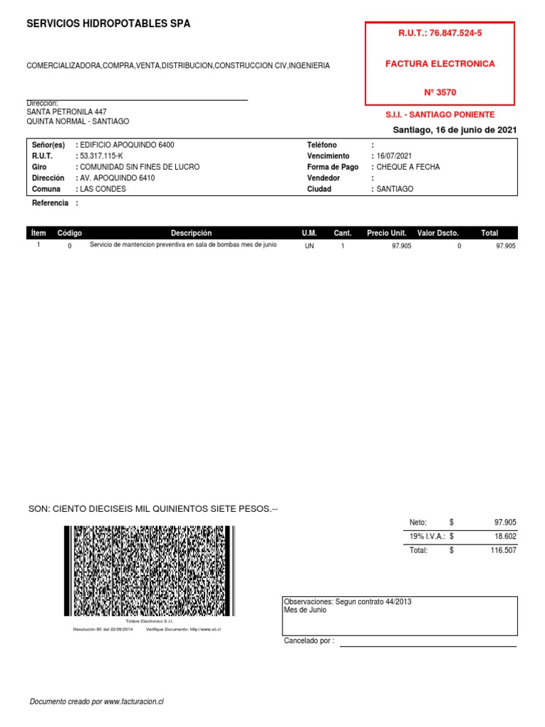F3570 Edificio Apoquindo 6400 | PDF | Business | Science