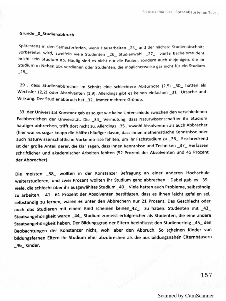 Sprachbausteine PDF | PDF