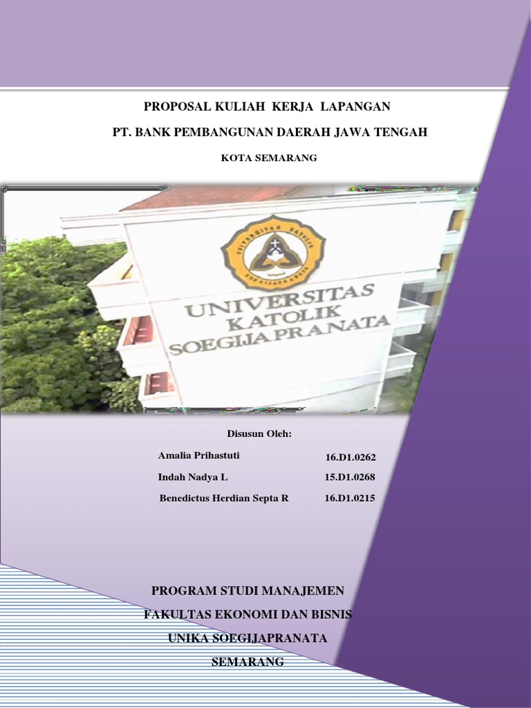 Proposal Bank PBD Jateng | PDF