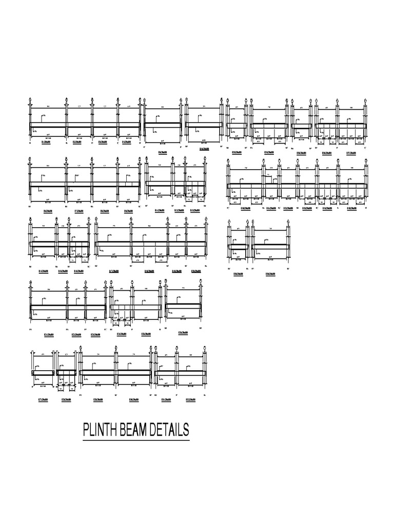 Plinth Beam Details | PDF
