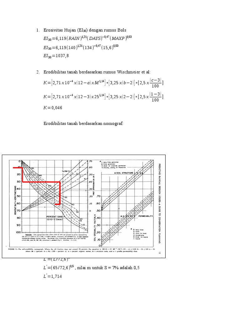 Erosivitas Hujan dan Erodibilitas Tanah | PDF