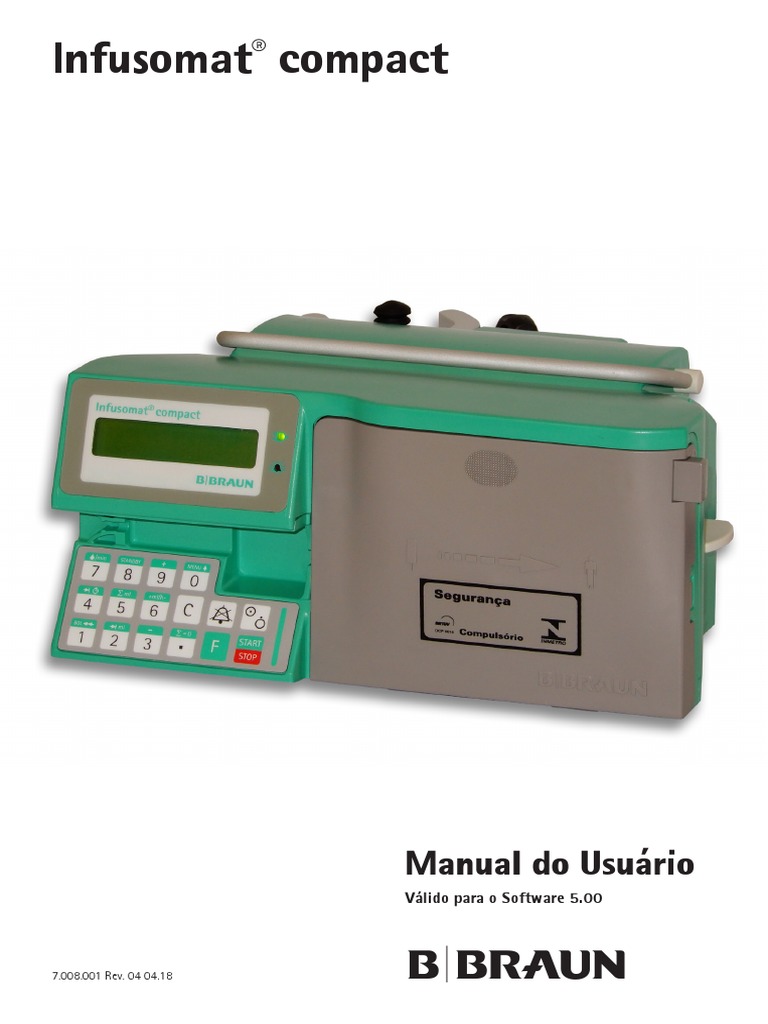 Infusomat Compact | PDF | Metrologia | Tempo