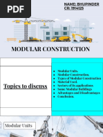 Modular Construction Method Statement | PDF | Framing (Construction) | Wall