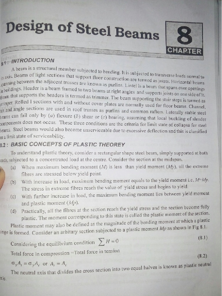 Design of Steel Beam | PDF