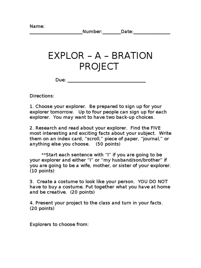 Explorabration | PDF