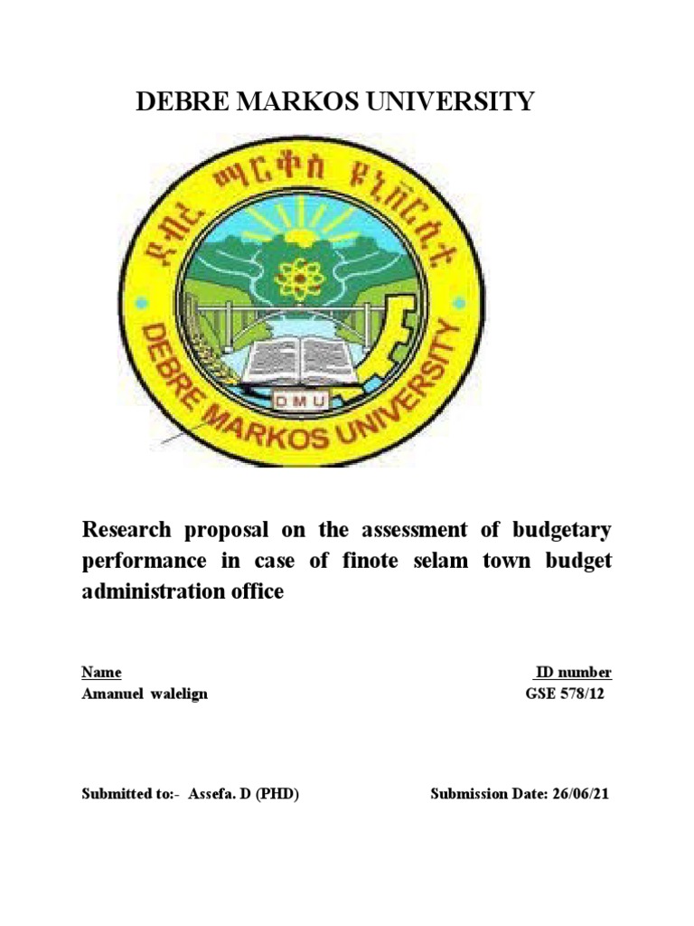 Debre Markos University | PDF | Quantitative Research | Data