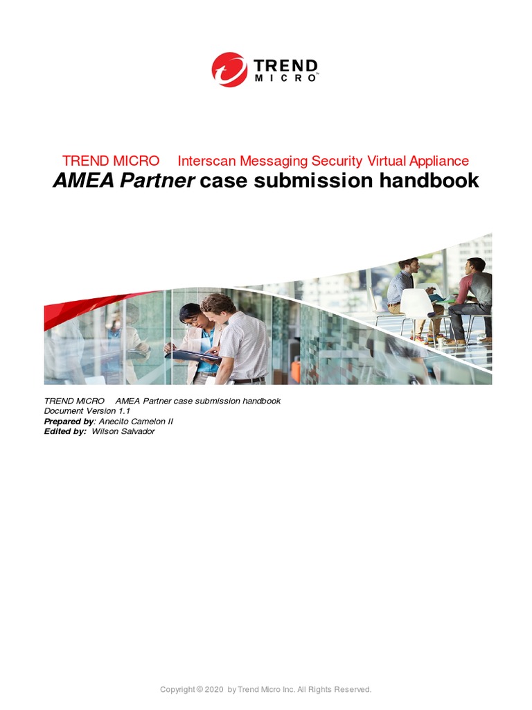 IMSVA AMEA Partner Case Submission Handbook1.1 | PDF | Gmail | Domain ...