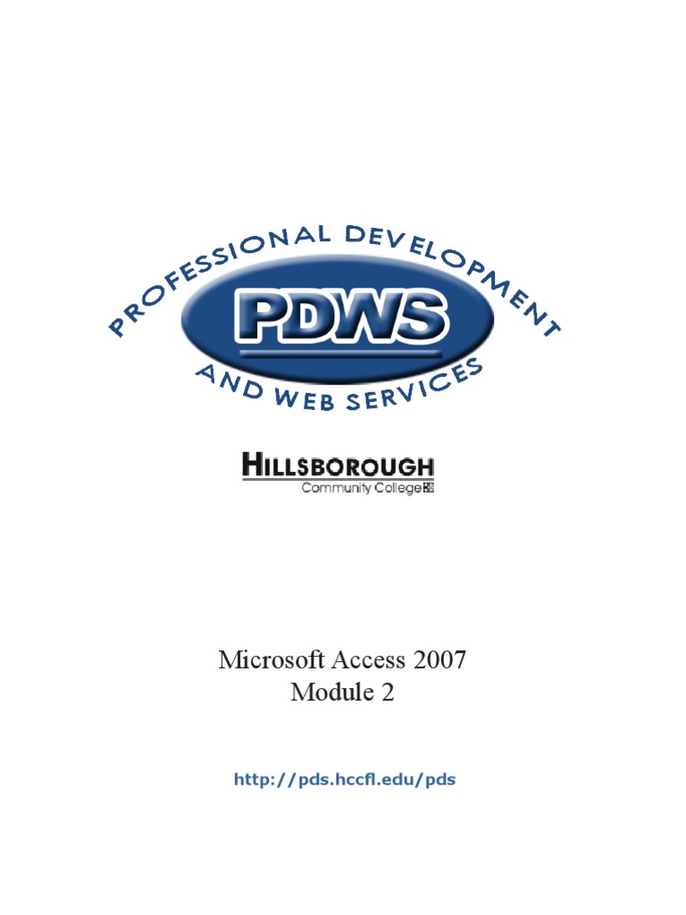 Microsoft Access 2007 | PDF | Microsoft Access | Microsoft Excel
