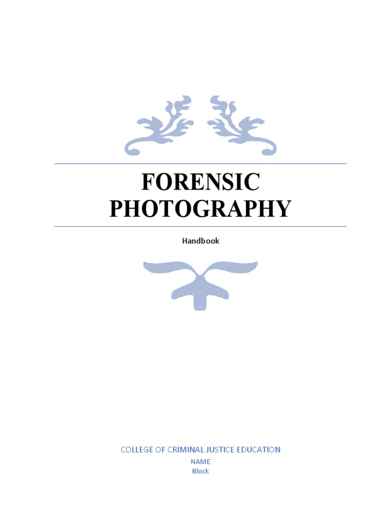 Forensic Photography Done | PDF | Camera | Single Lens Reflex Camera
