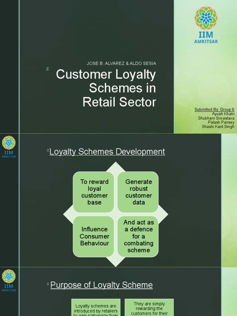 Customer Loyalty Schemes in Retail Sector | PDF | Loyalty Program | Retail