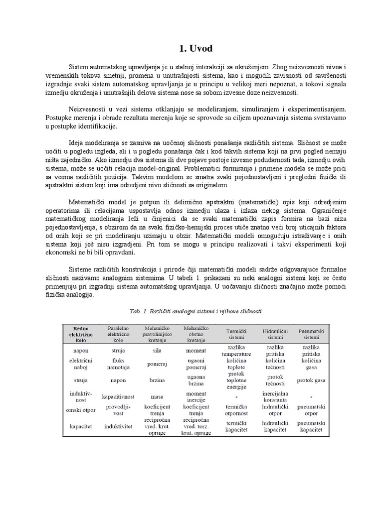 SAU Prostor Stanja Kompleksna Ravan | PDF