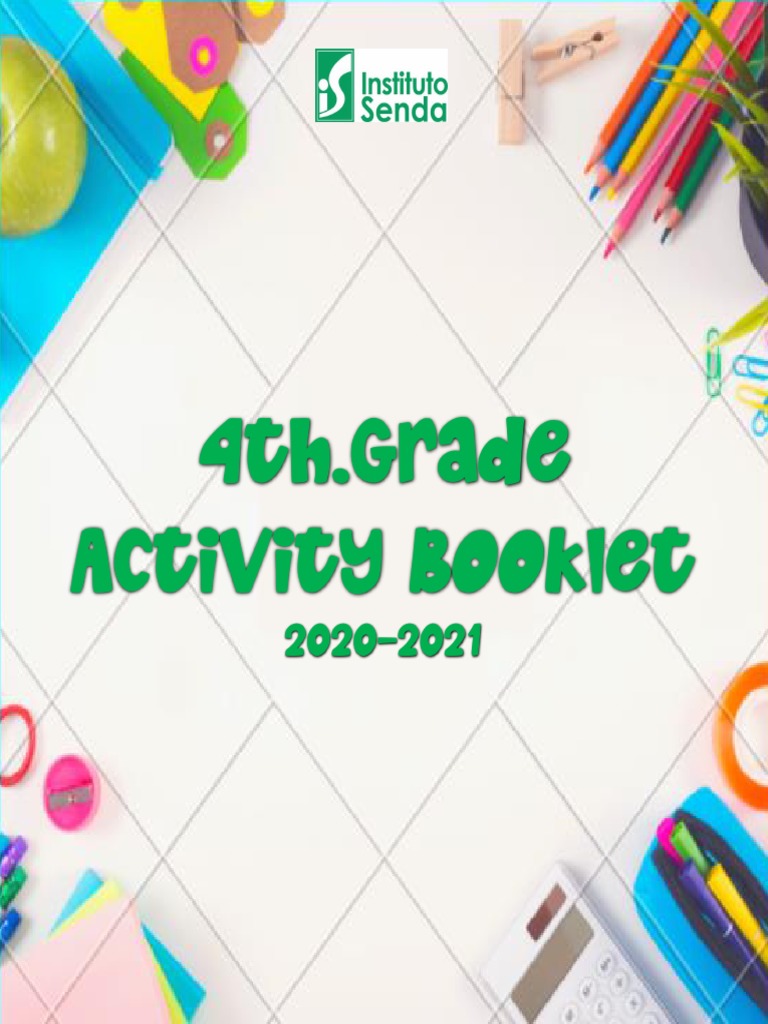 4th Grade Activity Booklet Ciclo 2020-2021 | PDF | Linguistic ...
