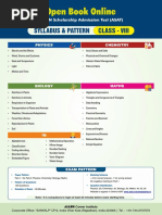 ALLEN Scholarship Admission Test (ASAT) : Syllabus & Pattern | PDF ...