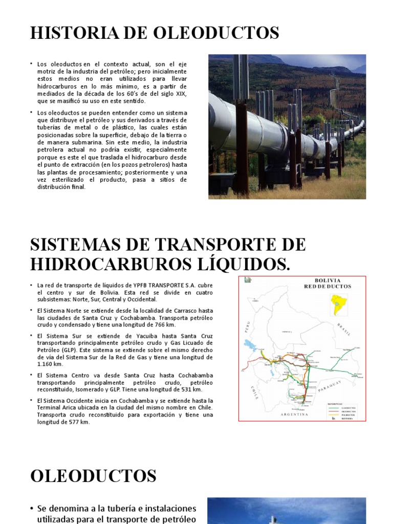 Historia de Oleoductos | PDF