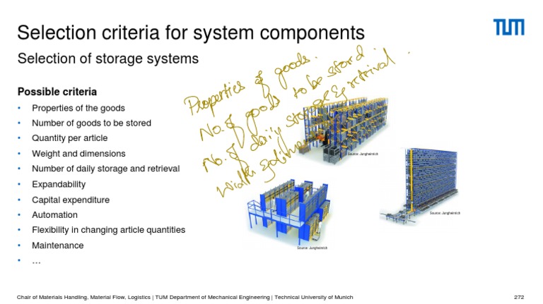 Selection Criteria For System Components: Selection of Storage Systems ...