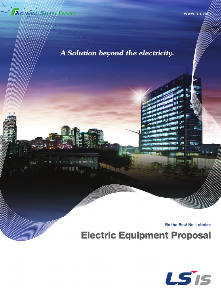 Electric Equipment Proposal: A Solution Beyond The Electricity | PDF ...