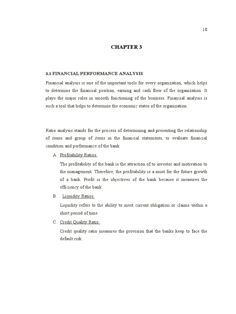 (VIII) Chapter 3 (Financial Analysis and SWOT Analysis) | Download Free PDF | Swot Analysis | Loans